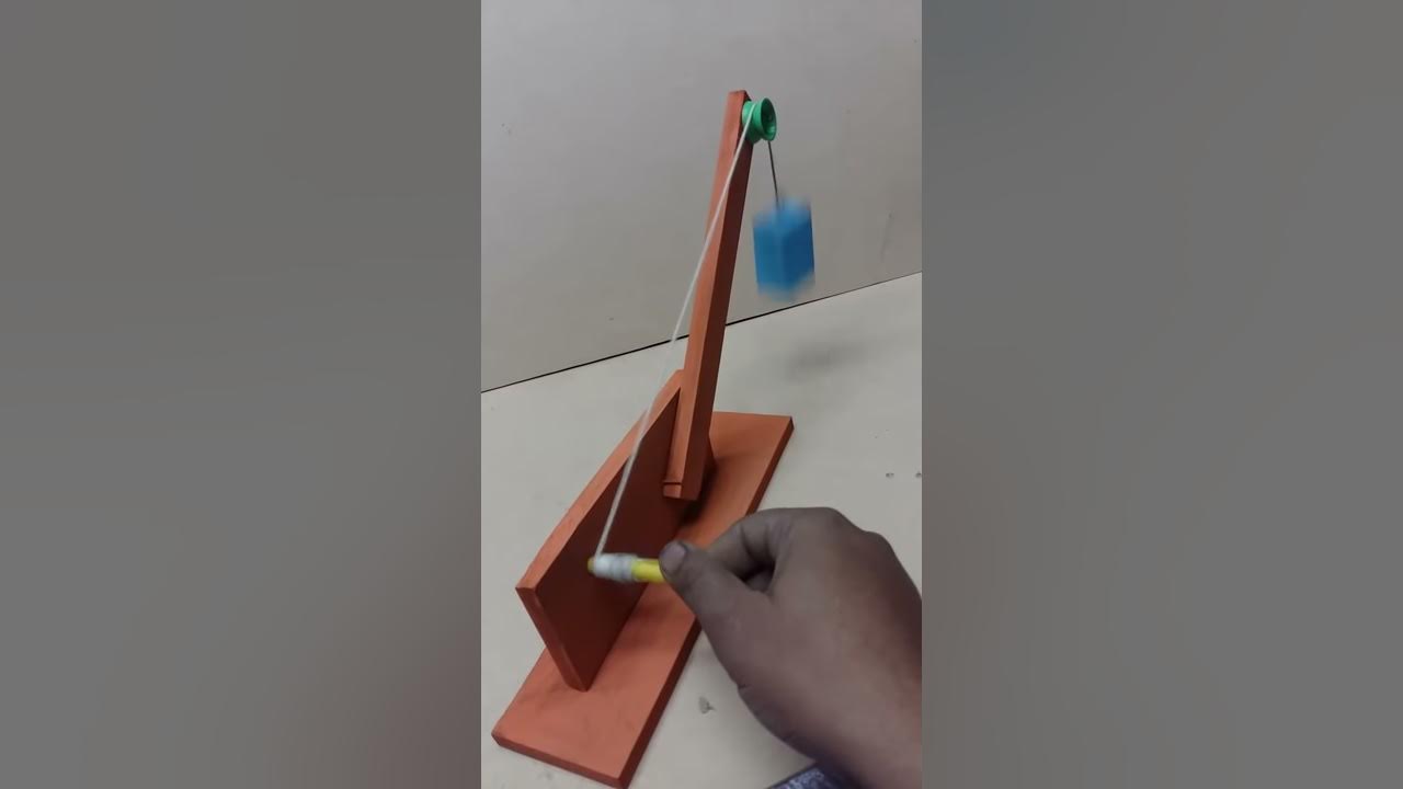 simple machine model #schoolproject #scienceexhibitionmodel # ...