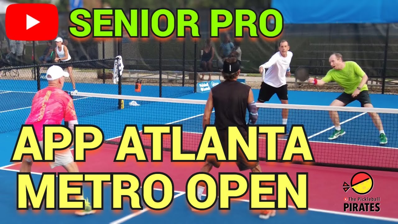 Pickleball Men's Doubles Senior Pro Match featuring Gold Medalist Team ...