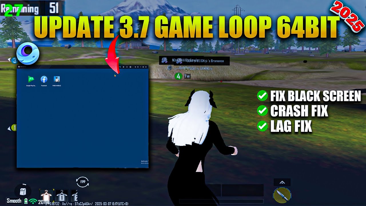 GAMELOOP LAG, CRASH AND BLACK SCREEN FIXED IN ONE VIDEO | HOW TO FIX ...