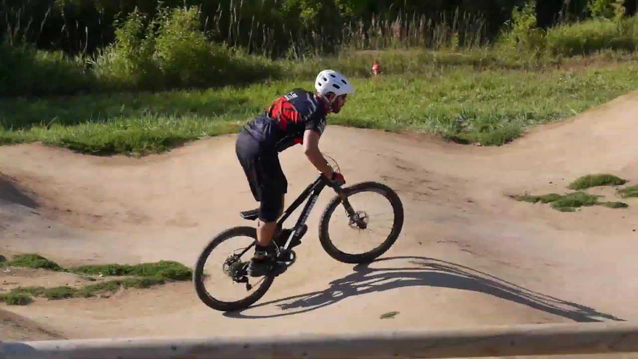 Lee McCormack: kung fu loop on lower pump track at Valmont Bike Park ...