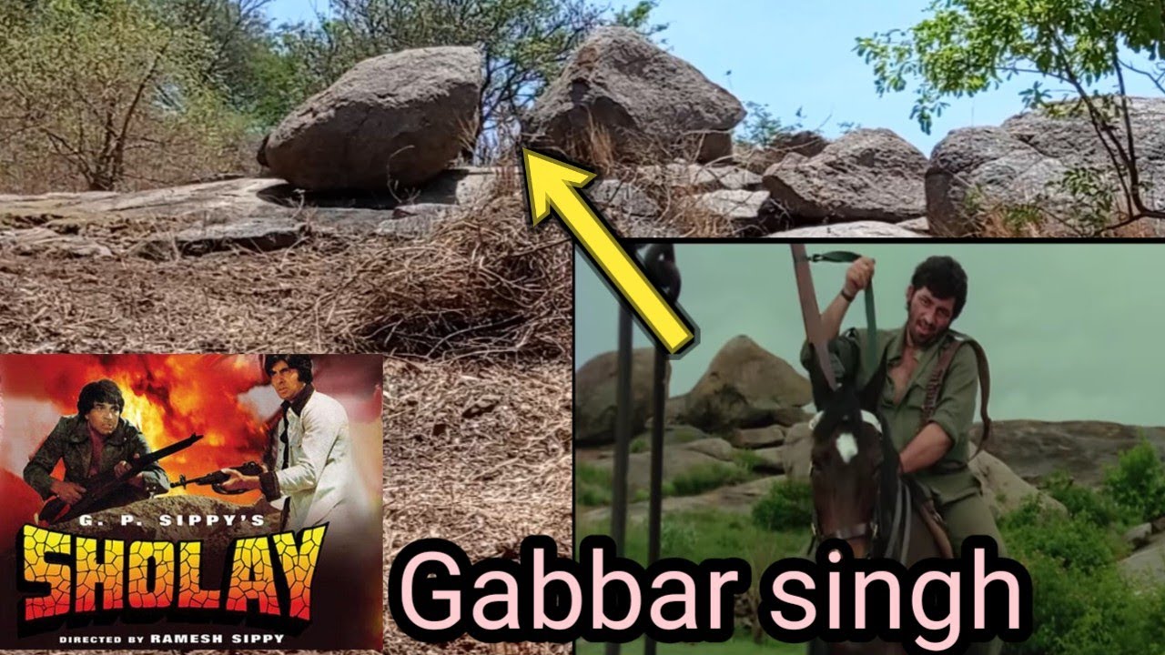 Sholay Shooting Location #gabbarsingh - YouTube