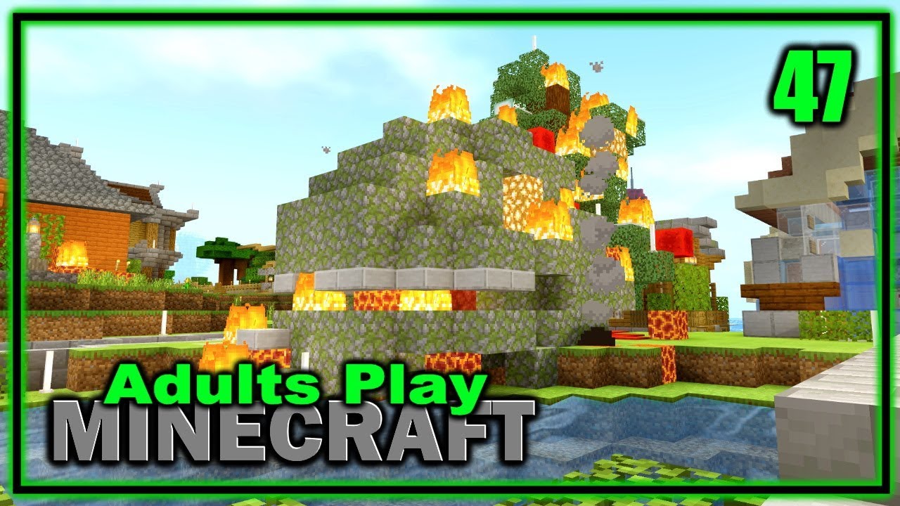 The End of a Minecraft Server?! | Adults Play Minecraft #47 | Minecraft ...