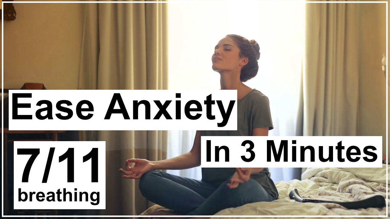 Ease Anxiety in 3 minutes with 7:11 Breathing Technique - YouTube