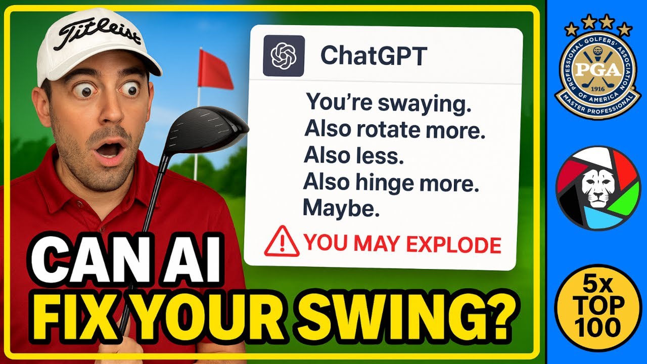 I Let ChatGPT Analyze My Golf Swing… Big Mistake? - YouTube