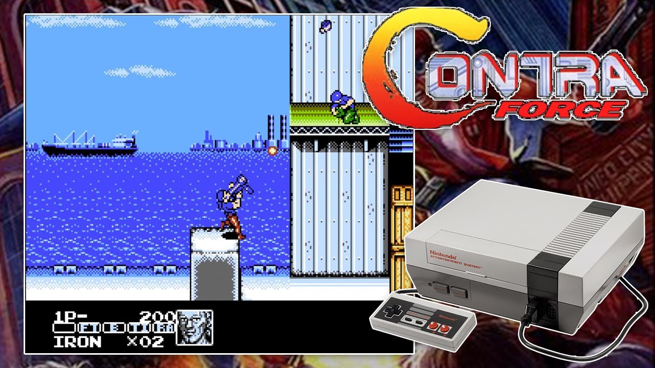 🎮 CONTRA FORCE (Nintendo NES) 🔸 L'épisode MÉCONNU de la série CULTE de KONAMI - YouTube
