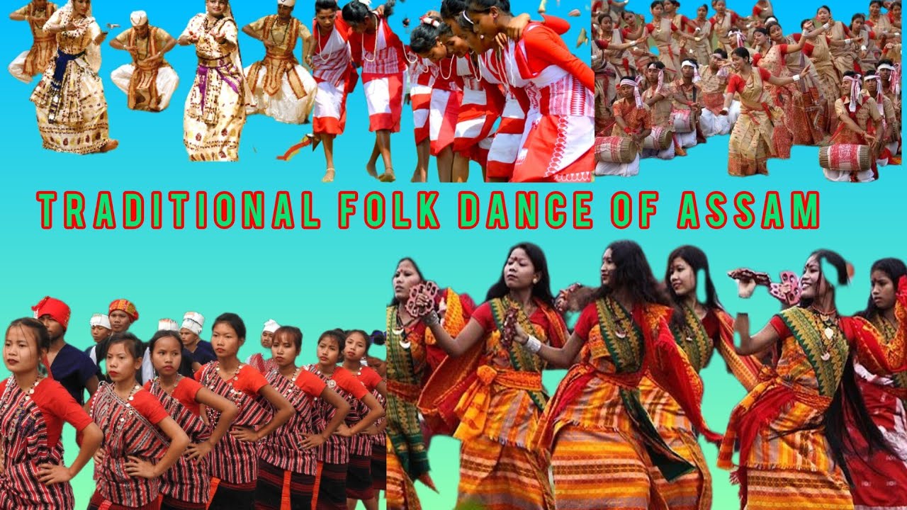 Traditional & Folk dance of assam ||stage performance 💃💃 - YouTube