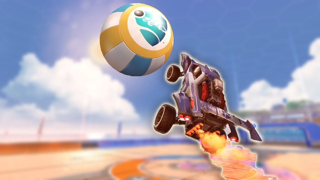 ROCKET LEAGUE VOLLEYBALL Is The Most Fun I've Had In A Long Time - YouTube