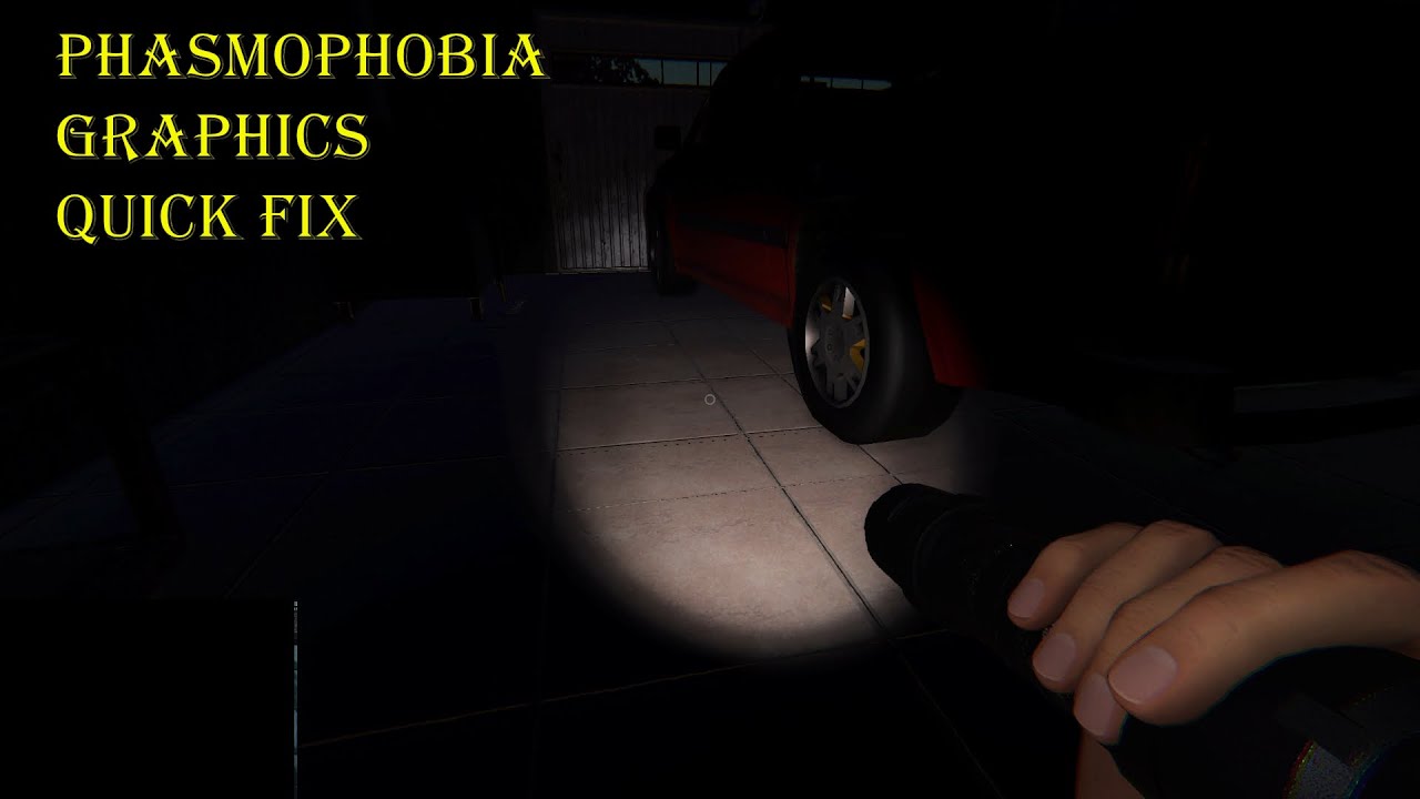 Phasmophobia Graphics Fix #phasmophobia - YouTube