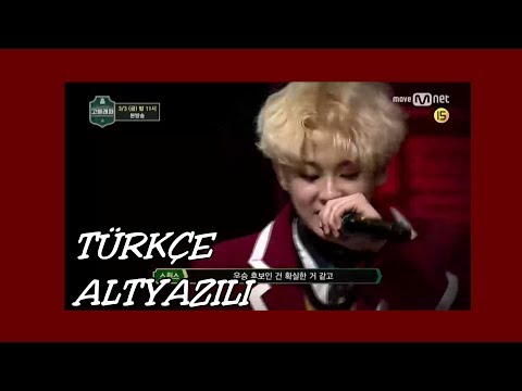 [TÜRKÇE ALTYAZILI] High School Rapper - Mark vs Shin Sangho vs Kim Jongbeom