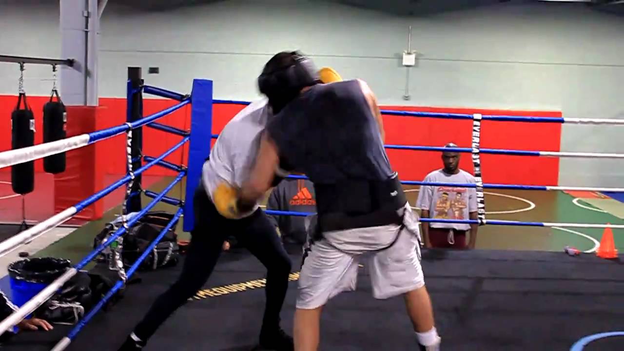 Sugar Boy Boxing Sparring at NYC Fight Factory Gym - YouTube