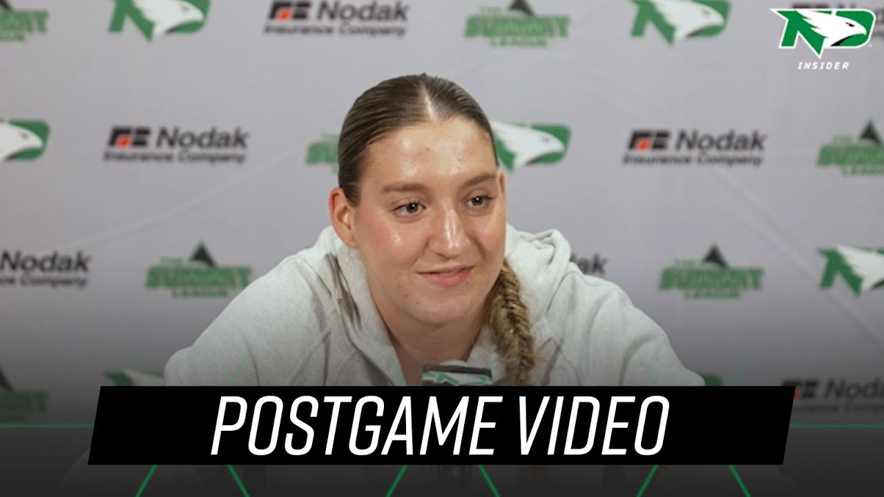 UND Volleyball | Paige Barber Postgame Press Conference | 10.19.23 ...
