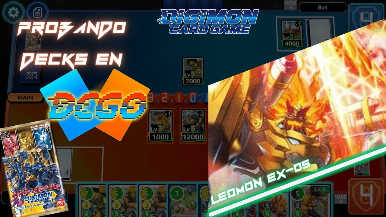 [DCGO] HEAVYLEOMON EX-05 | DIGIMON CARD GAME | ESPAÑOL | DIGIMON TCG SP ...