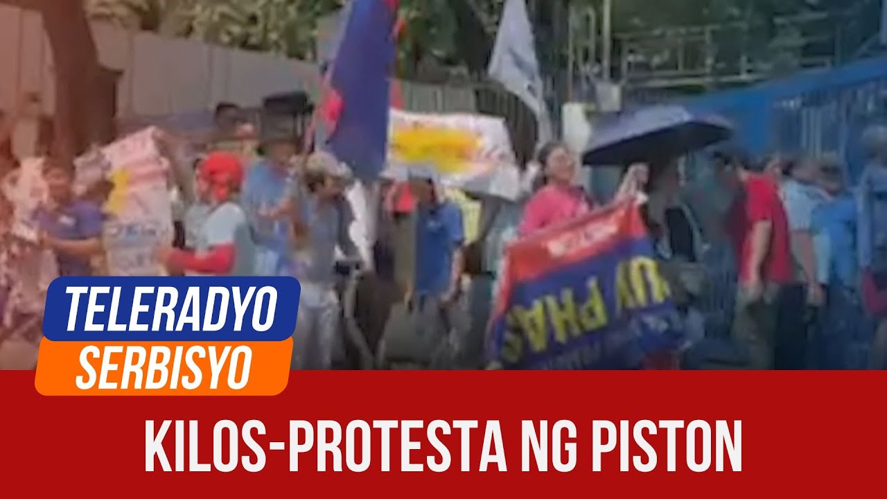 PISTON holds protest at LTFRB central office vs PUV modernization ...