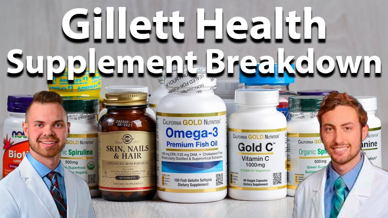 Gillett Health Supplement Breakdown | The Gillett Health Podcast #18 ...