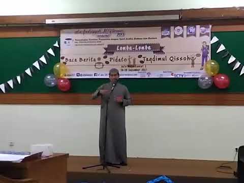 lomba pidato bhs arab STIBA ARRAYAH di UIN Jakarta 2017 - YouTube