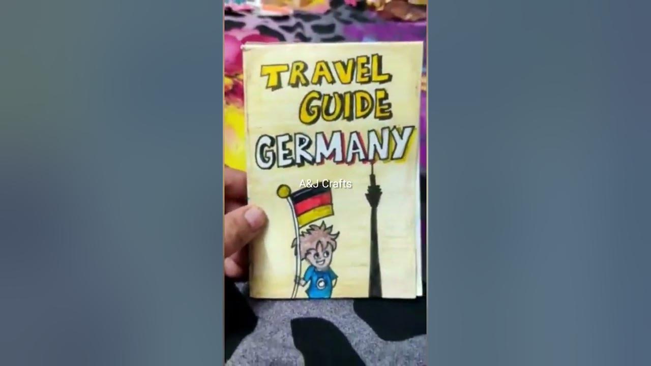 Handmade Travel Brochure | Travel Guide | Germany - YouTube