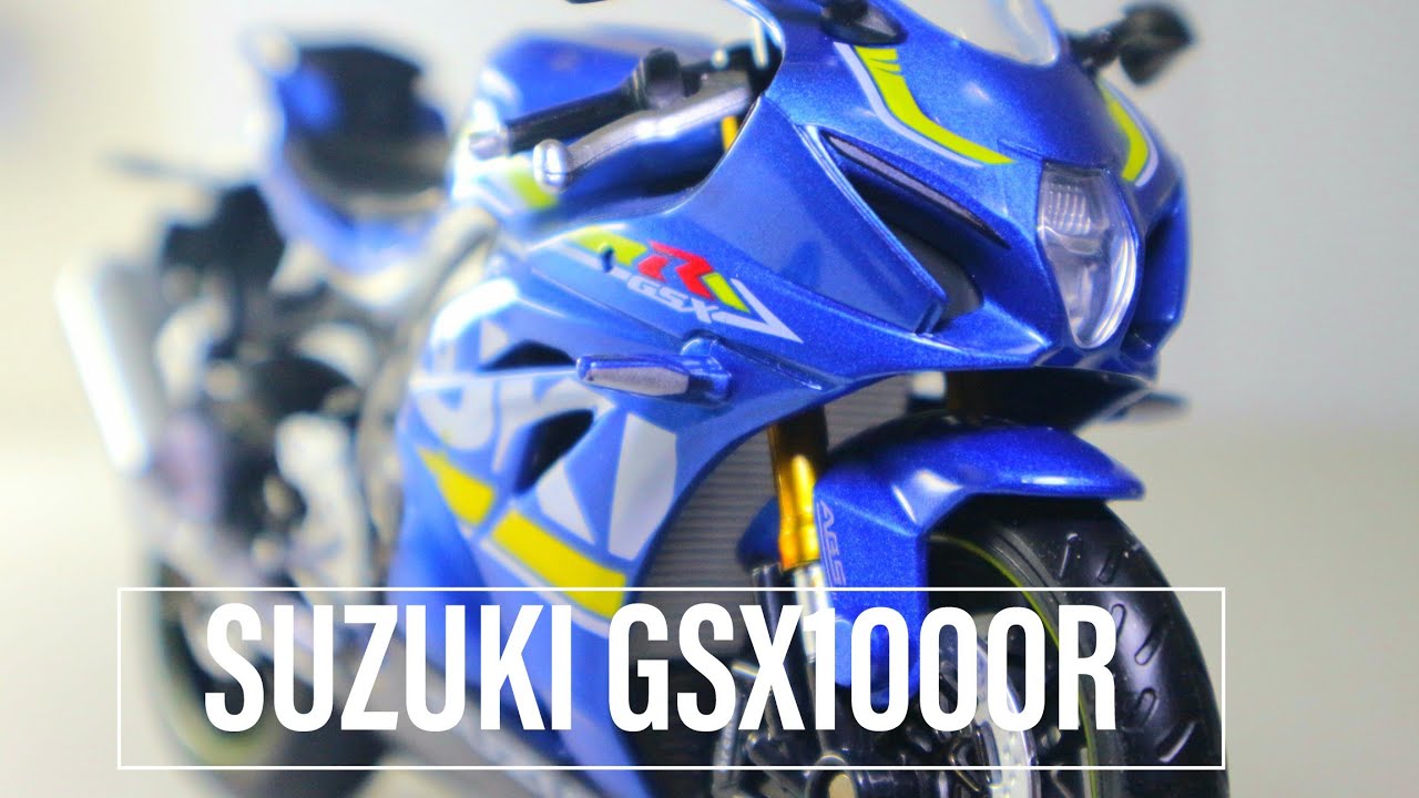SUZUKI GSX1000R / DIECAST MSZ MOTORCYCLE SCALE 1/12 SPECIAL EDITION ...