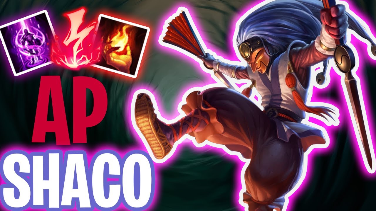 1 HP "AP SHACO" MASTER BAITER!! PINK WARD INSPIRED GAMEPLAY! - League ...
