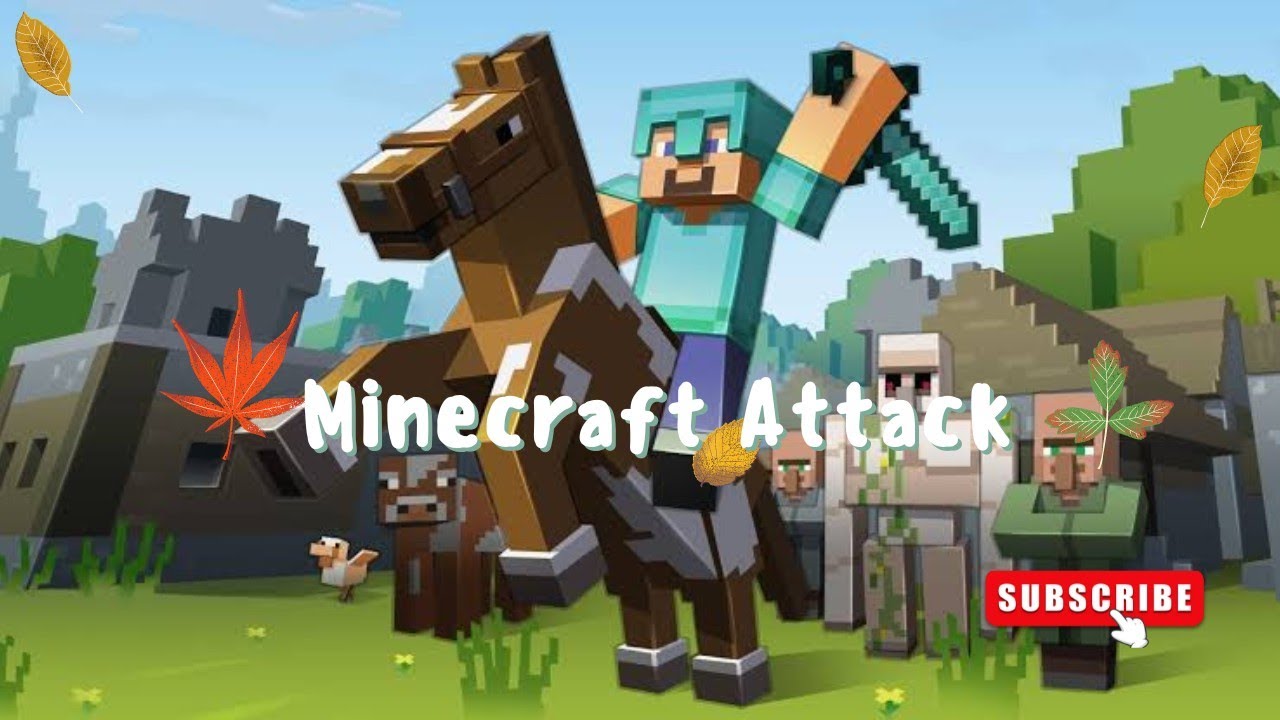 Minecraft gaming craft Attack 😯 - YouTube