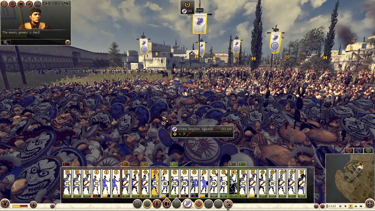Castle under seige - Total War: Rome II - i5 2500K GTX660 - YouTube