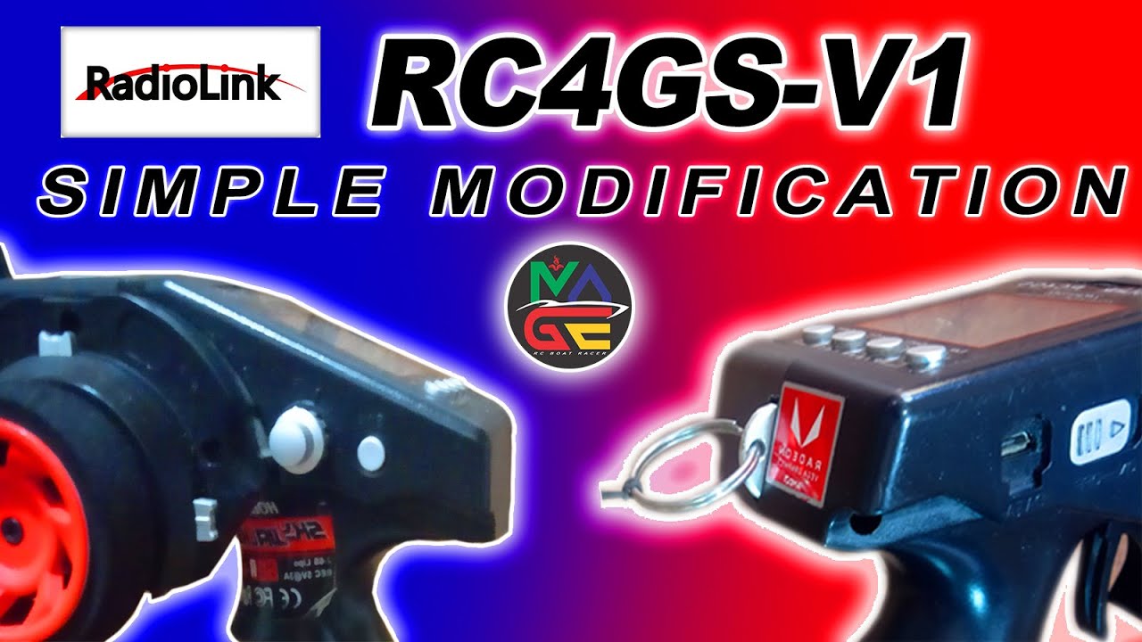 RC BOAT MODIFICATION ON MY REMOTE CONTROL RC4GC-V1 - YouTube