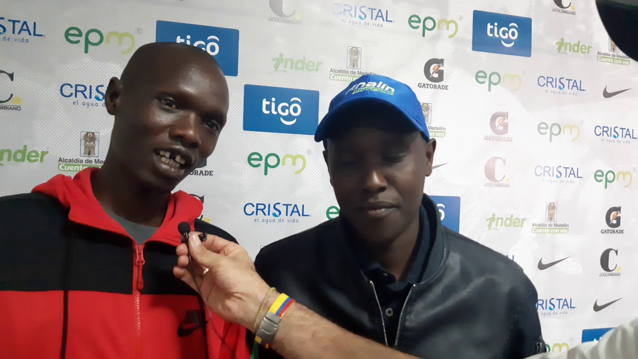 Joseph Kiprono Maratón Medellín - YouTube