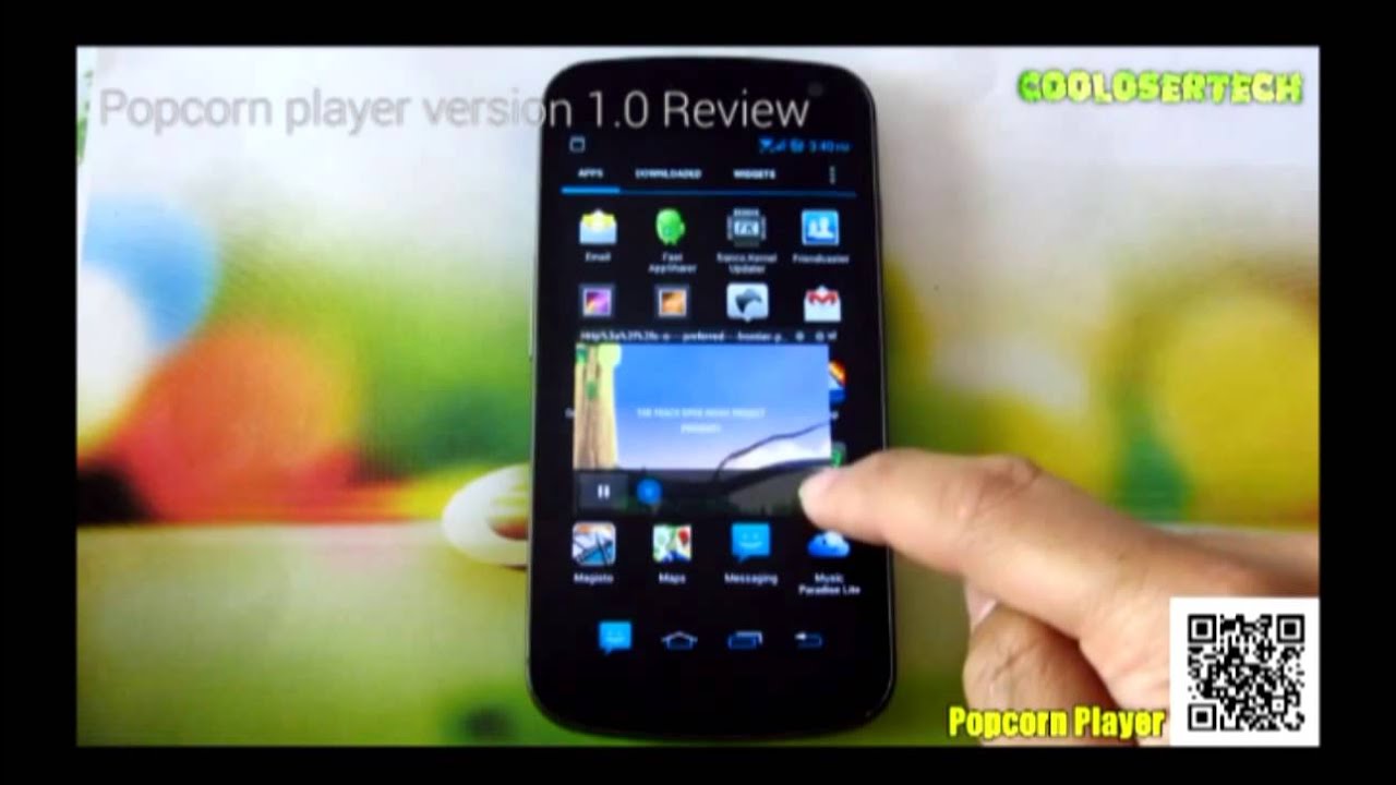 Popcorn Player (float, pop-up) video player - YouTube