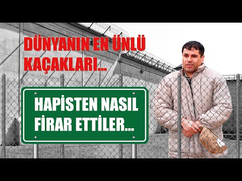 İNANILMAZ HAPİSTEN KAÇIŞ HİKAYELERİ | EL CHAPODAN ALCATRAZA 5 BÜYÜK FİRAR HİKAYESİ