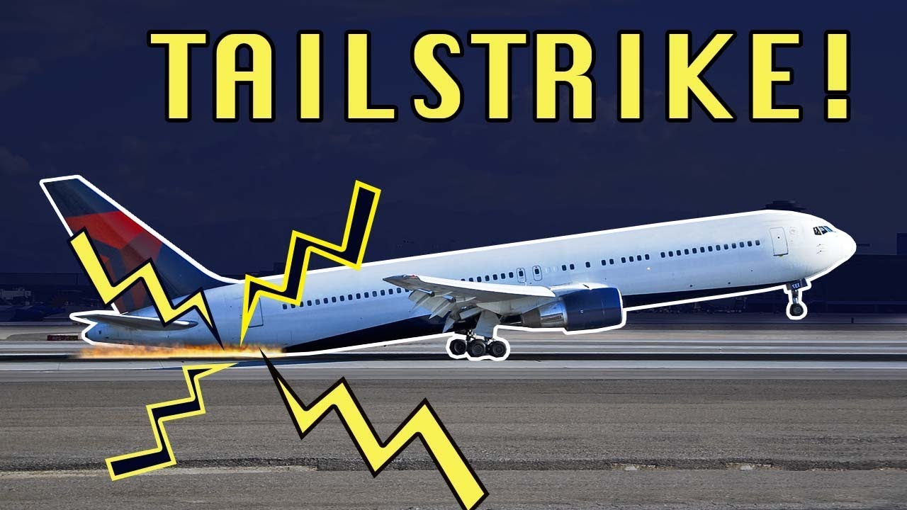 TAILSTRIKE! Can an aircraft hit the tail? - YouTube
