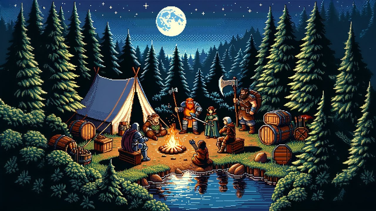 Join Our Cozy Campfire And Get Some Rest... Tomorrow We Start Again ...