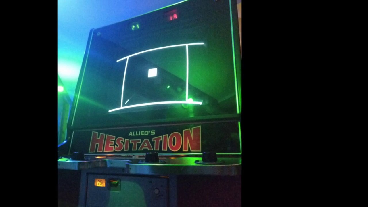 Hesitation (Allied, 1974) Arcade Video Game - YouTube
