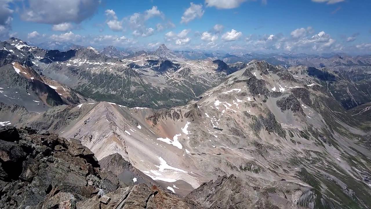 Piz Julier ou Piz Güglia, randonnée d'été en dessus de Silvaplana et ...