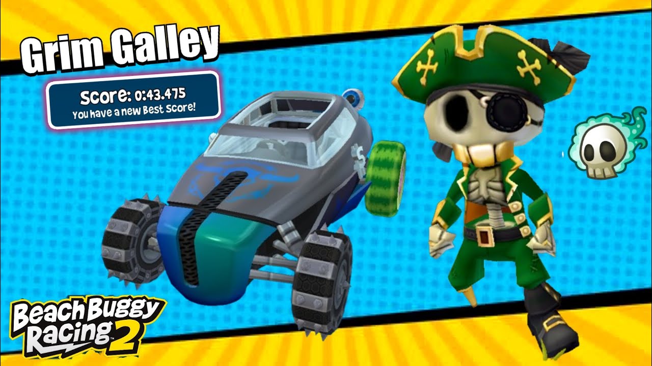 BB Racing 2 Grim Galley Funny Moment - Rip Rod + Mc Skelly Firework ...