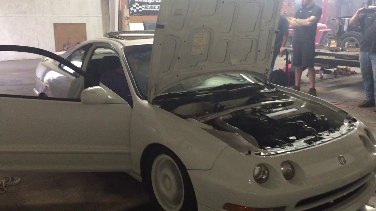 Integra GSR Turbo Dyno - YouTube