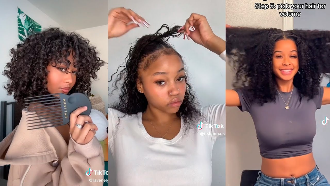 Black Hair Tiktoks that Slay 💖 4c Hairstyles Compilation - YouTube