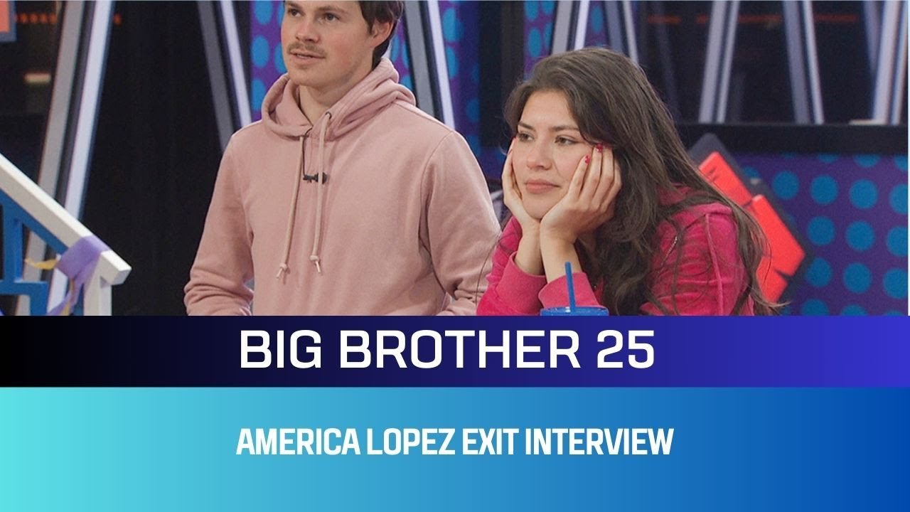 Big Brother 25 - America Lopez Exit Interview - YouTube