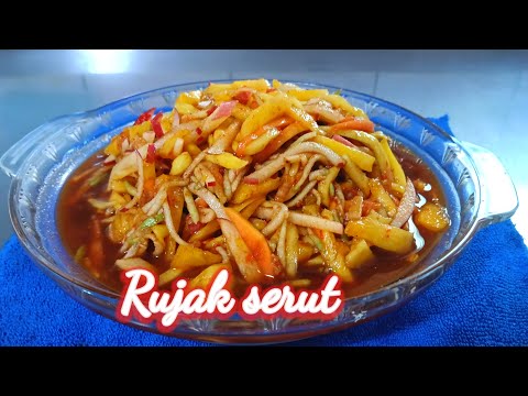 Rujak serut ini ternyata enak seger banget 