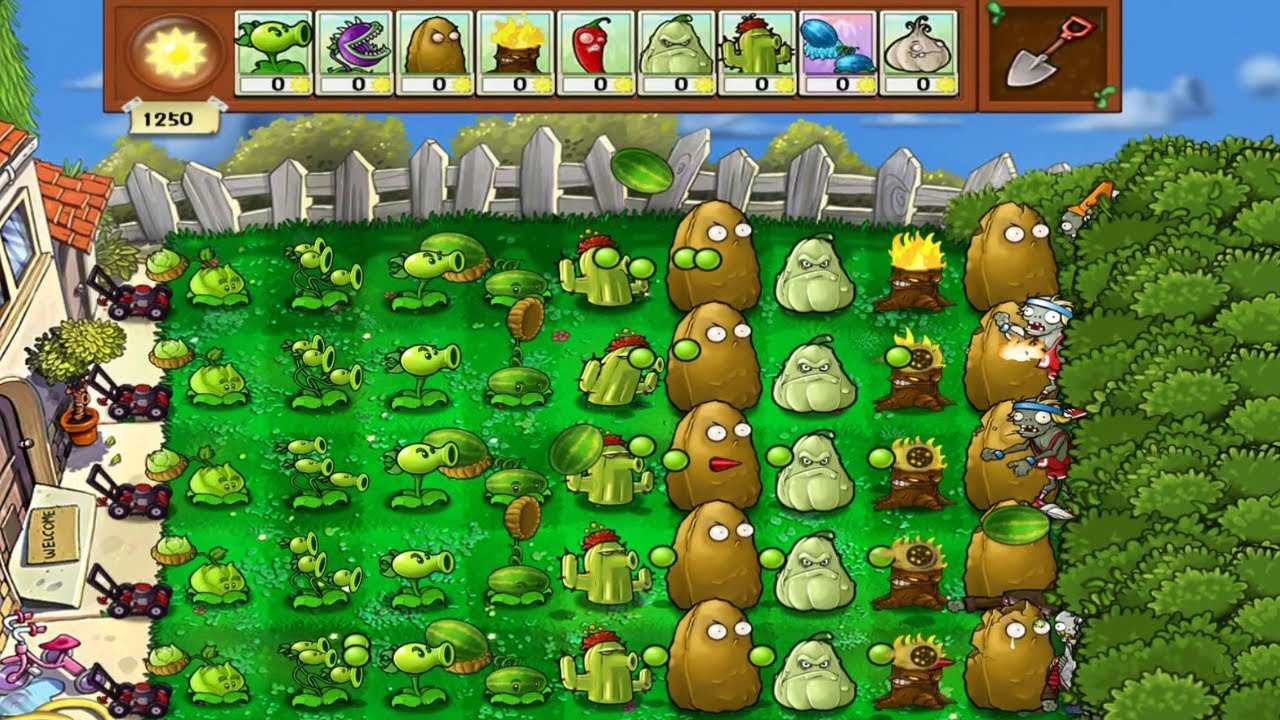 Pvz gameplay Survival Day Ep 99 / Plants Vs Zombies - YouTube