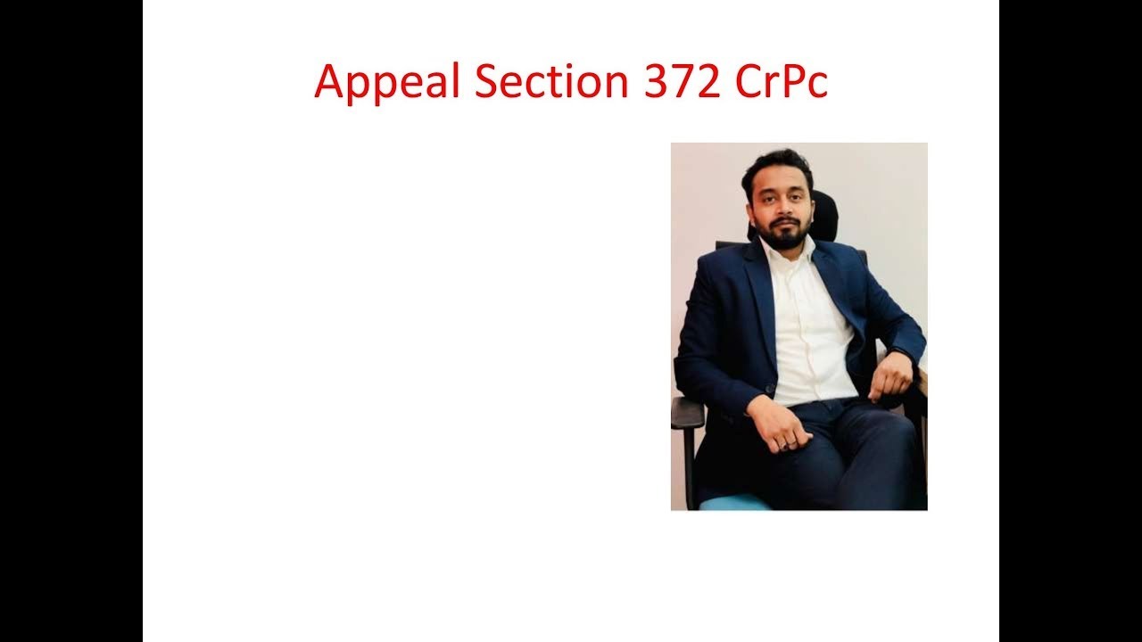 Appeal Section 372 CrPC | Faizan Sir | Crack Judiciary Exam - YouTube