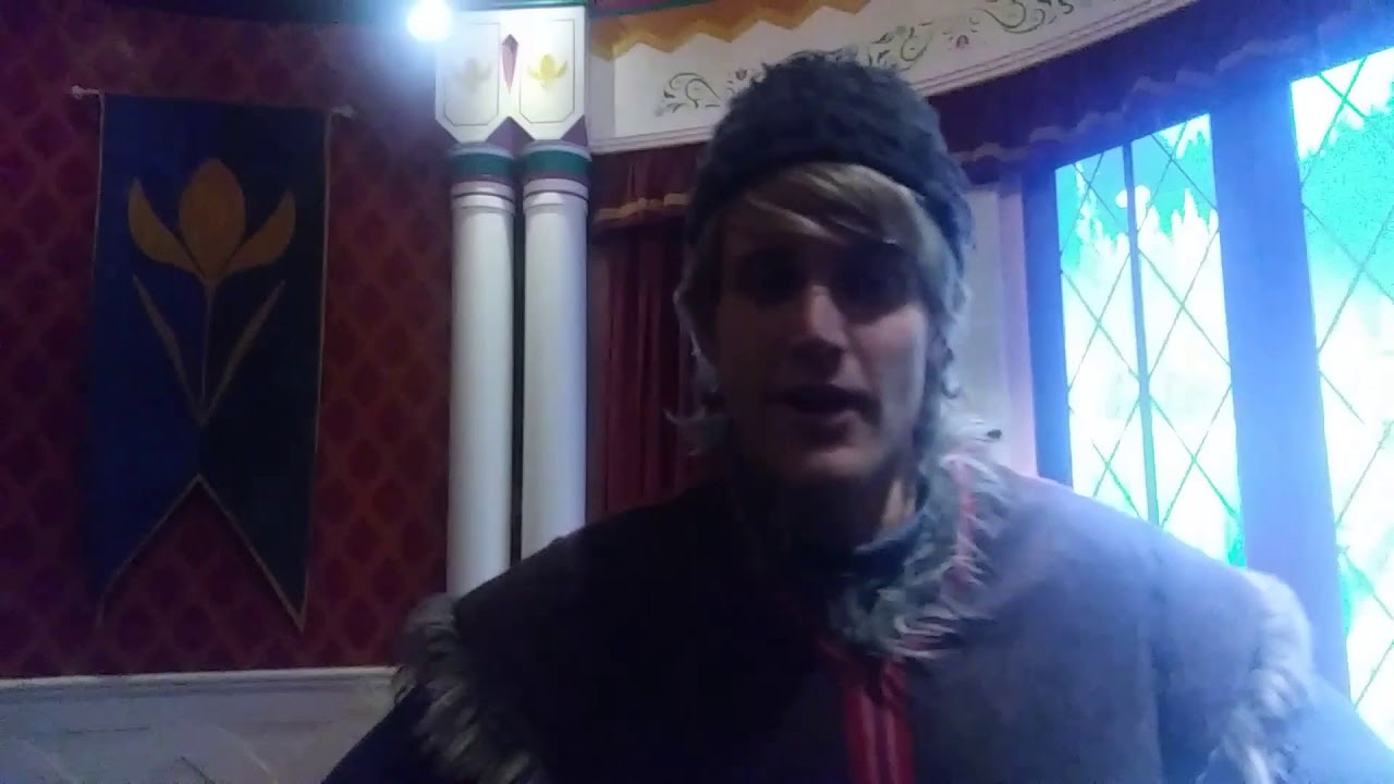 Kristoff once his name to be handsome Kristoff - YouTube