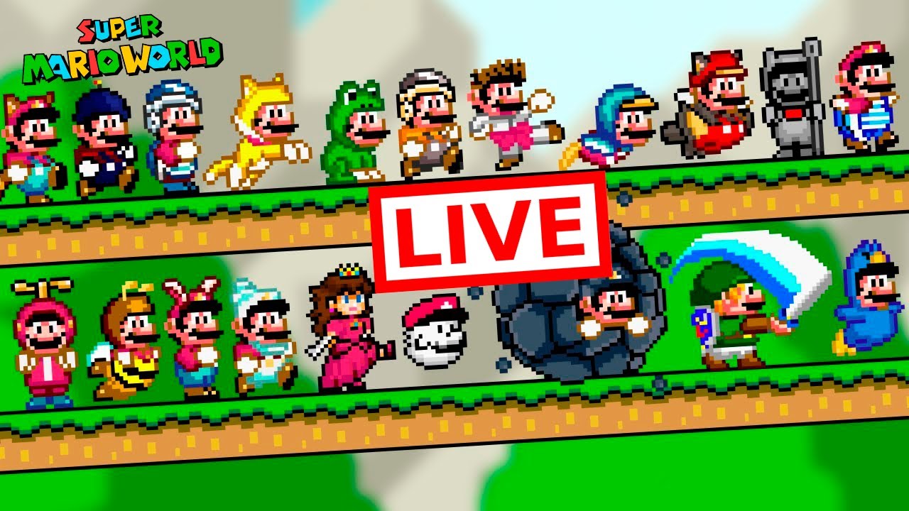 🛑SUPER MARIO WORLD ORIGINAL🍄COM NOVOS POWER UPS IMPRESSIONANTES FINAL ...