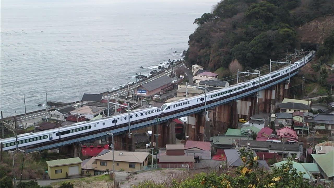 8862レ EF210-8 + 東武 N100系 新型 スペーシアX N101F + N102F 12B 根府川 石橋 2023/03/06 岡山機関区 日立製作所 東海道本線 甲種輸送 貨物 ...