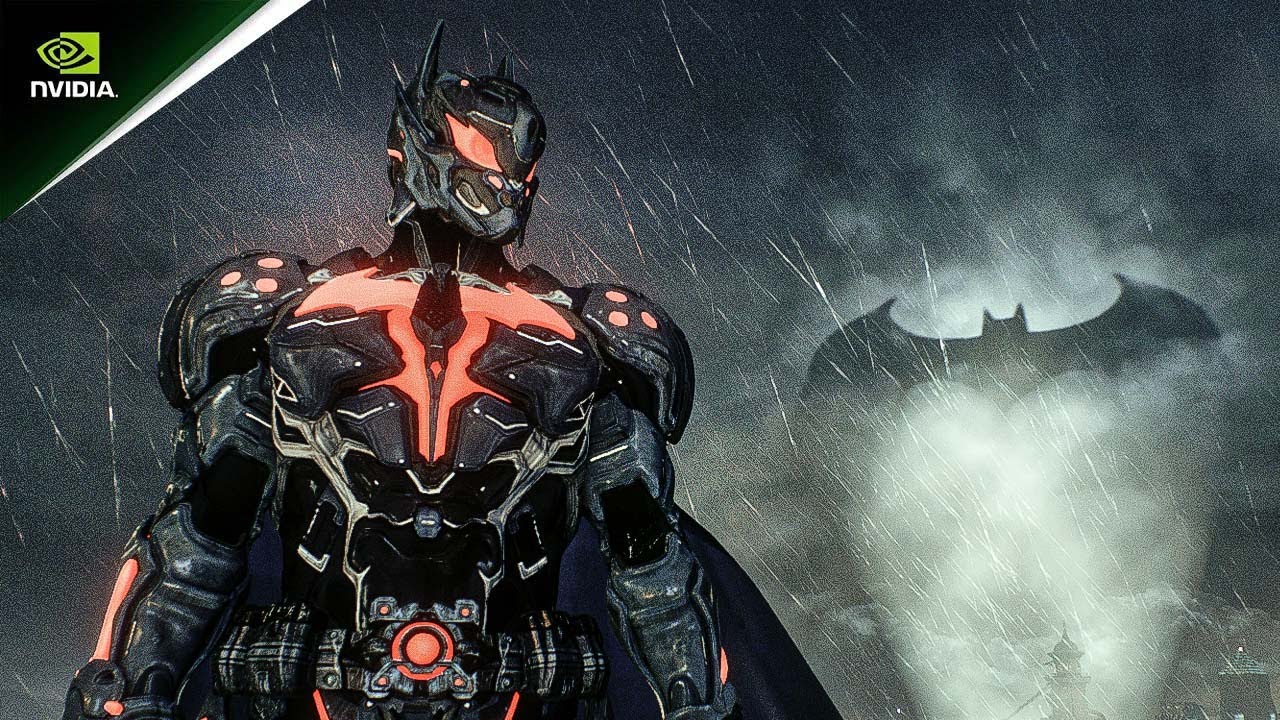 UPDATED Cyber Batman Suit in Batman Arkham Knight Gameplay - YouTube