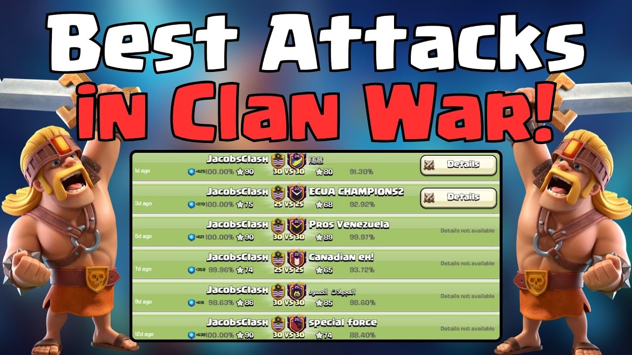 Best Way to Learn New Clan War Attacks - Practice, Patience, and ...