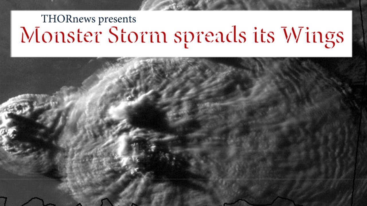 Monster Storm spreads continues to torment South & East with Giant Hail ...