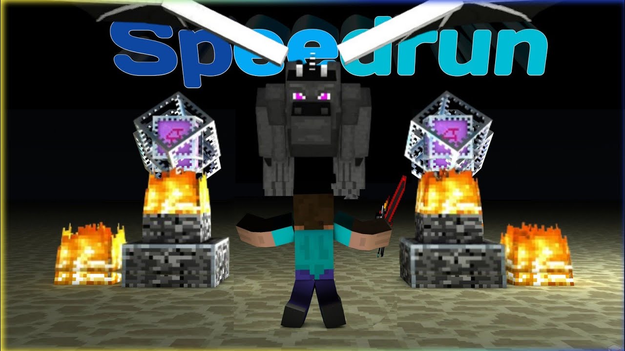 Minecraft Beating the Game 😀 || Minecraft Speedrun video 📷 😎 - YouTube