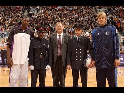 Dirk vs. Hakeem - First Career Matchup - YouTube