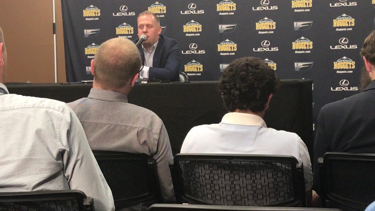 Tim Connelly post-draft - YouTube