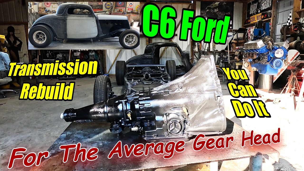 68 Ford C6 Auto Transmission Rebuild & Assembly Complete - YouTube
