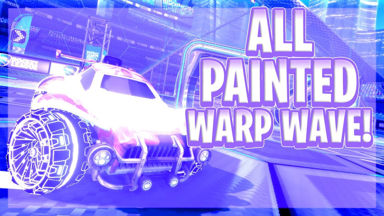ALL *NEW* PAINTED WARP WAVE DECAL! (Rocket League Season 5 Series ...